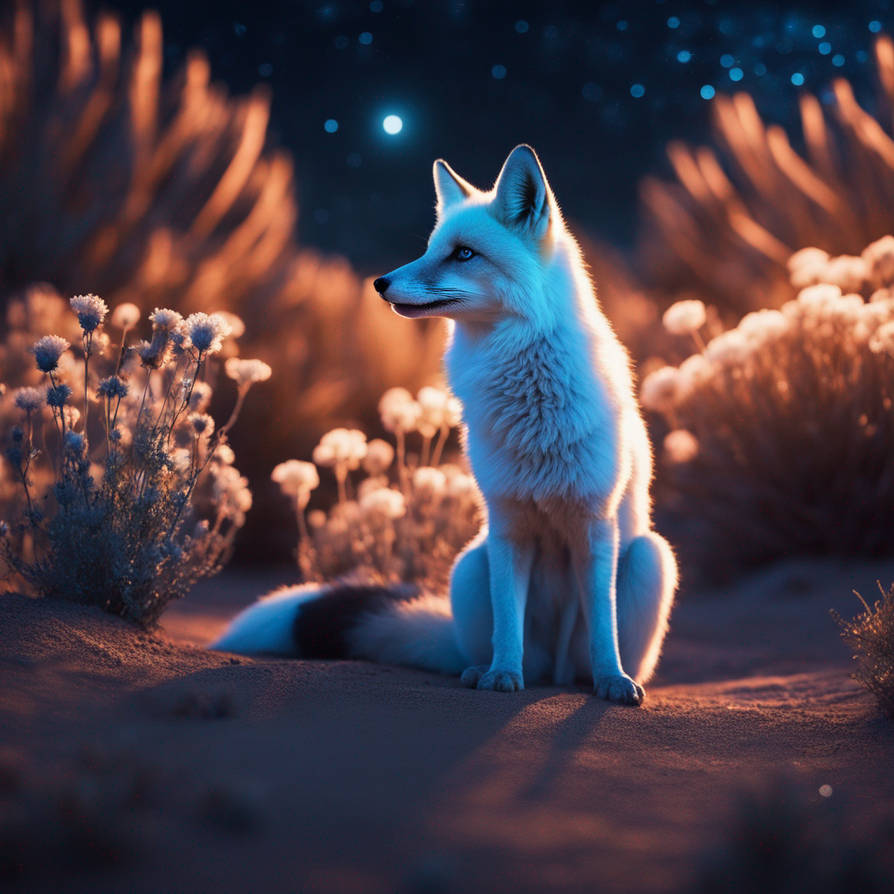 White Fox by Deviantones1 on DeviantArt