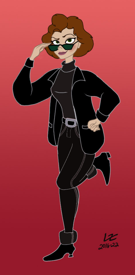 Beatnik Mom by LizzyChrome on DeviantArt