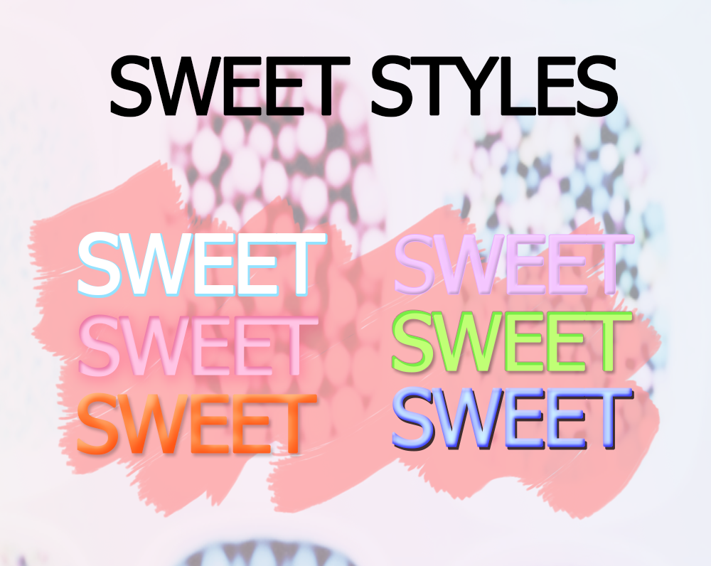 Sweet Styles | ASL | Porcelain | Photoshop. by ItsPorcelain on DeviantArt