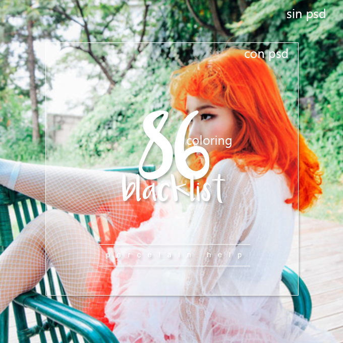86 coloring | psd | blacklist | porcelain by ItsPorcelain on DeviantArt
