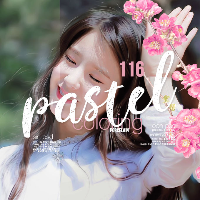 116 PASTEL PSD COLORING PORCELAIN by ItsPorcelain on DeviantArt