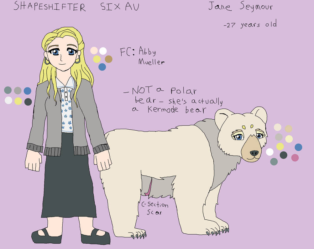 Six Shapeshifter AU- Jane Seymour by CaitlinSnowLeopard on DeviantArt