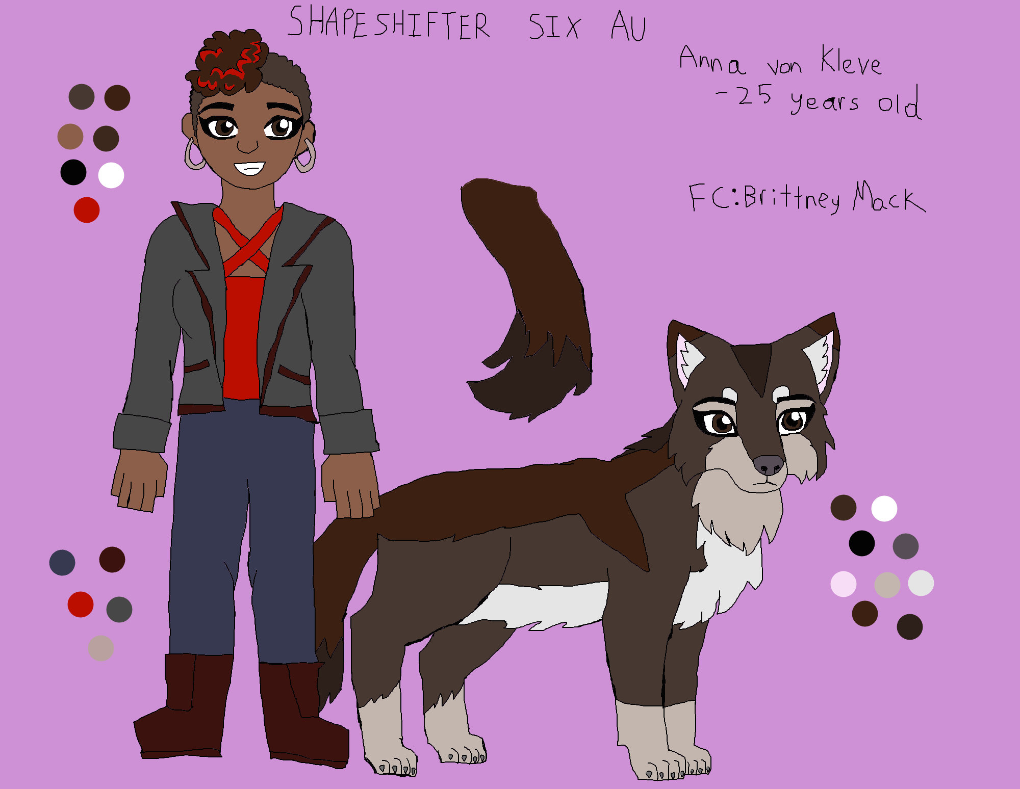 Six Shapeshifter AU: Anna von Kleve by CaitlinSnowLeopard on DeviantArt