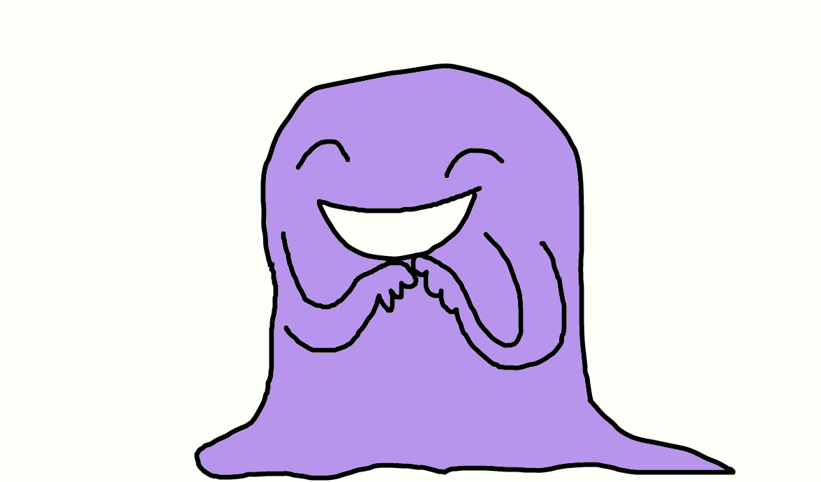 cute happy grimer by supremekaioeast on DeviantArt