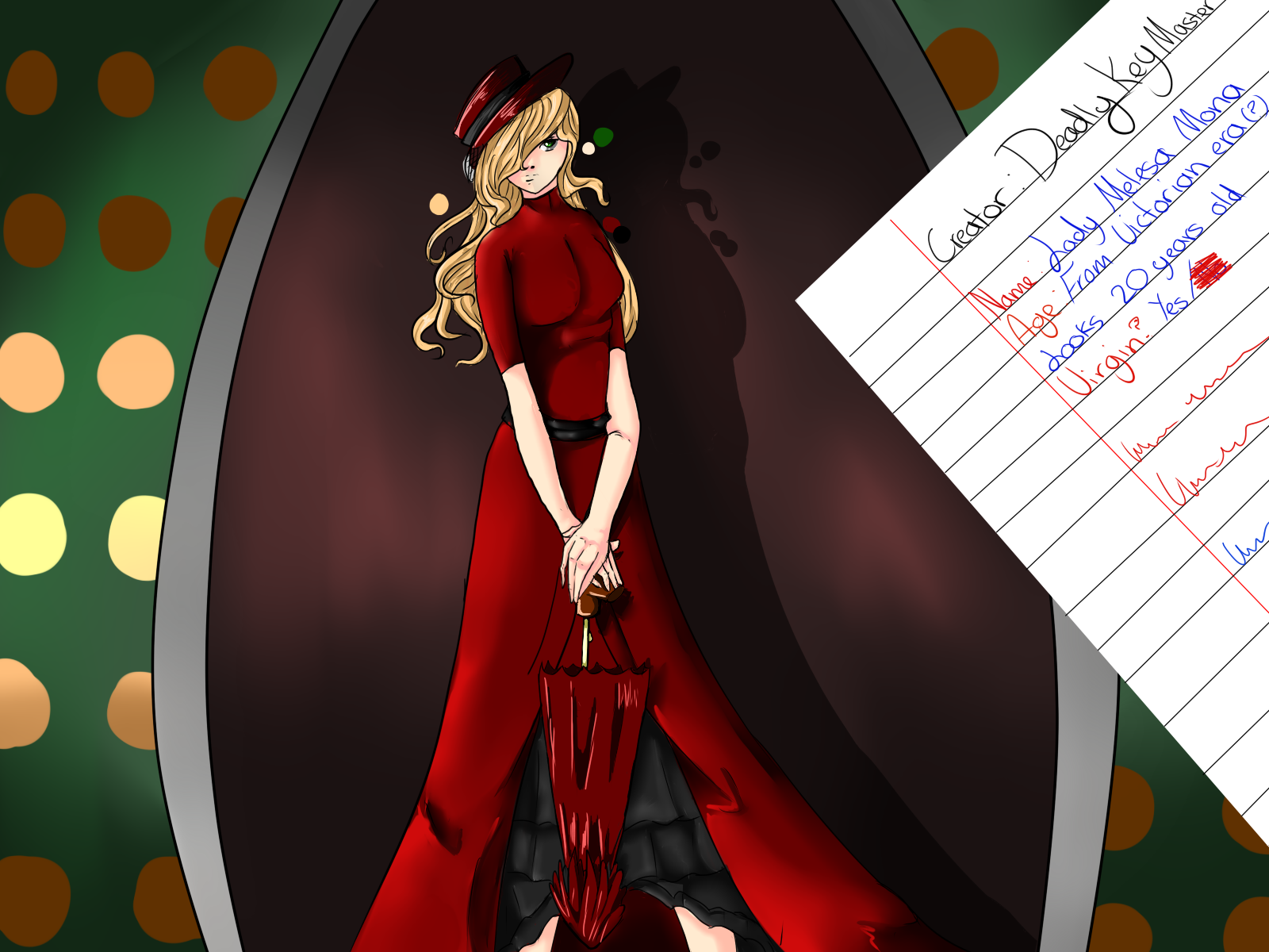 Hellsing OC Lady Melesa Mone by Sensei-And-Small on DeviantArt