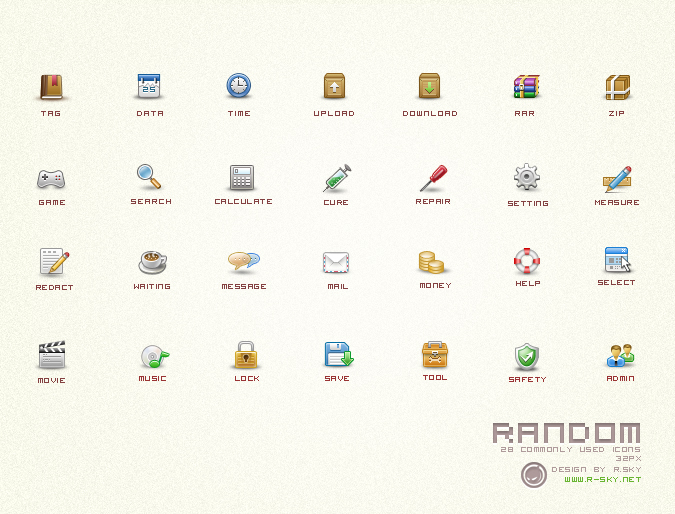 random icons by Rskys on DeviantArt
