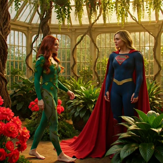 Poison Ivy And Supergirl 1 by SUPERGIRLXX2025 on DeviantArt