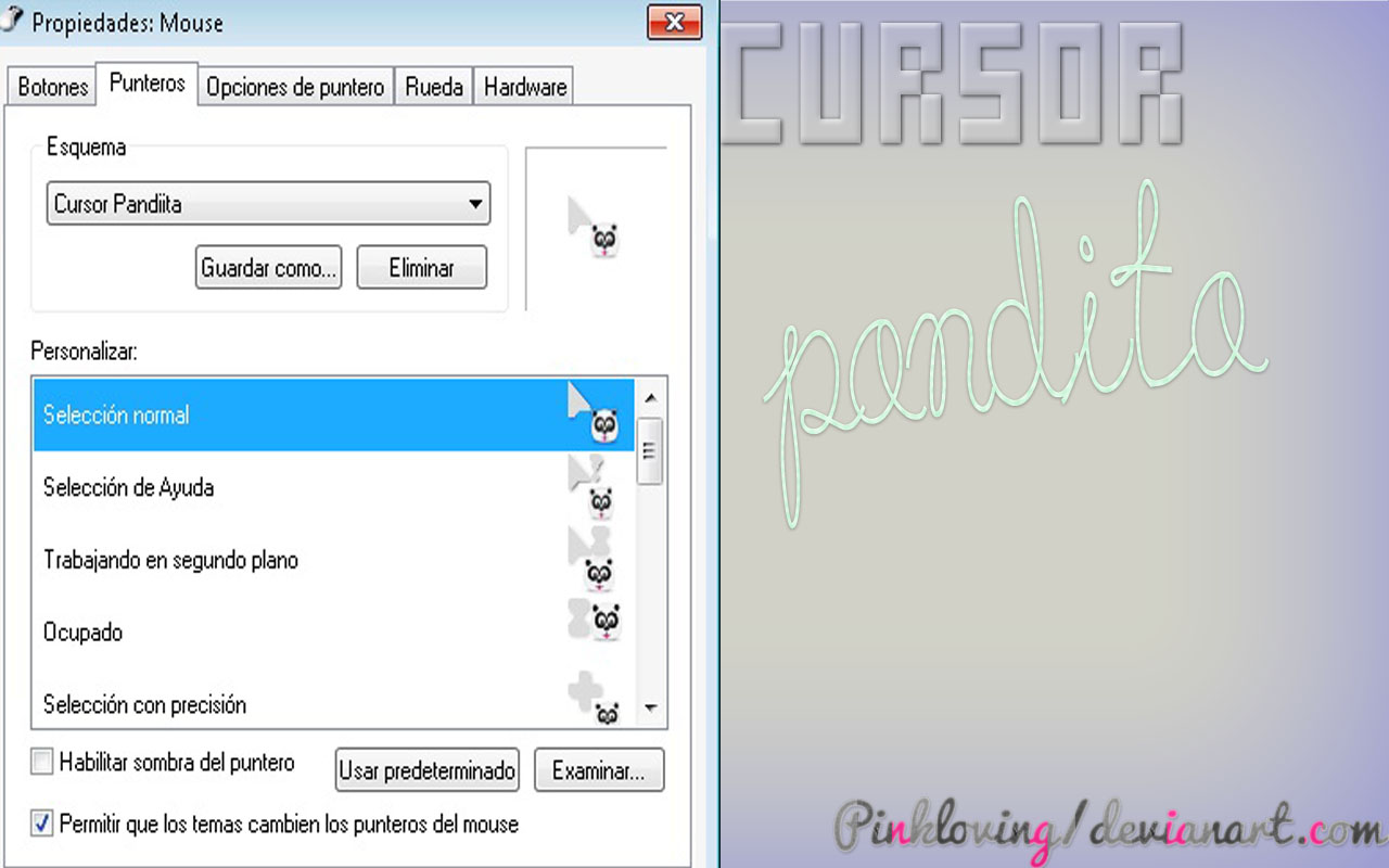 Cursor Pandita by Me | by Pinkloving on DeviantArt