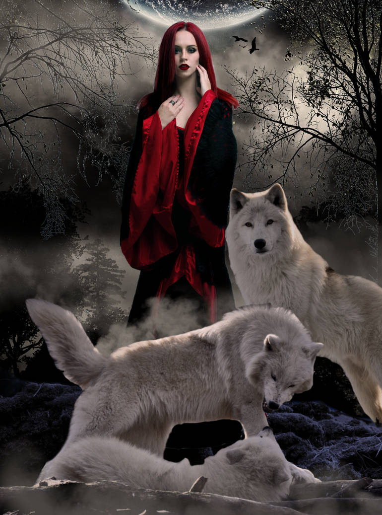 Lady of the wolves by ReflectiveCreations on DeviantArt