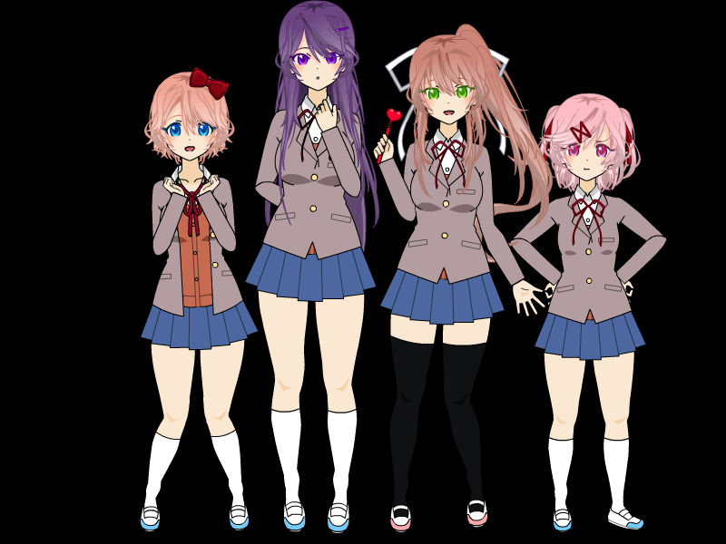 [Kisekae/OC's] DDLC - SYM0N1K4N.GIF by AkinnaSweet on DeviantArt