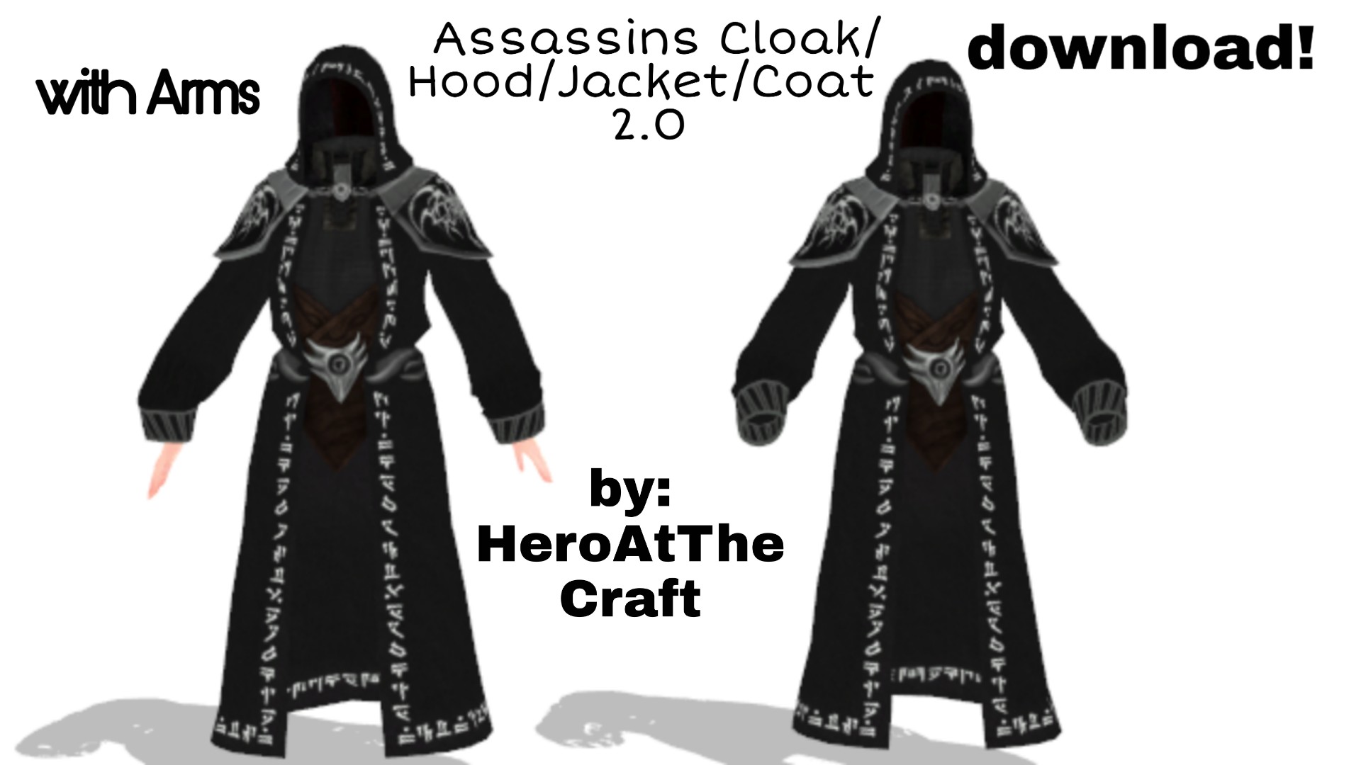 [MMD] Assassins Cloak/Jacket/Coat/ 2.0 by HeroAtTheCraft on DeviantArt