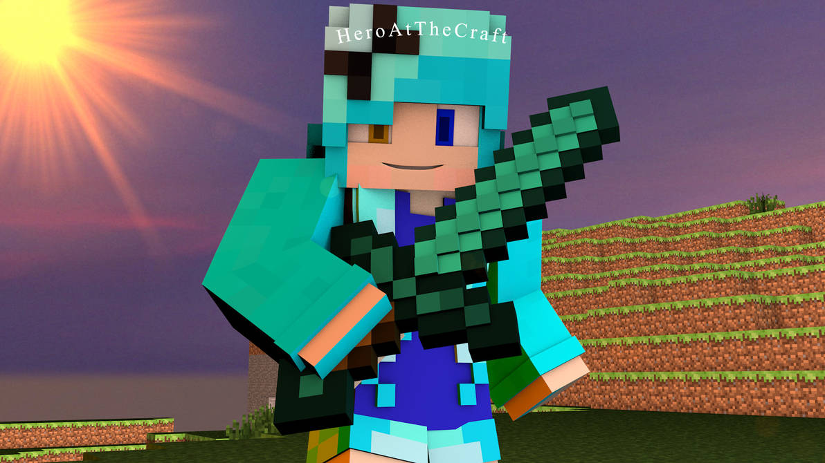 [Minecraft Cinema 4D] Rig Download - Blue Girl by HeroAtTheCraft on ...
