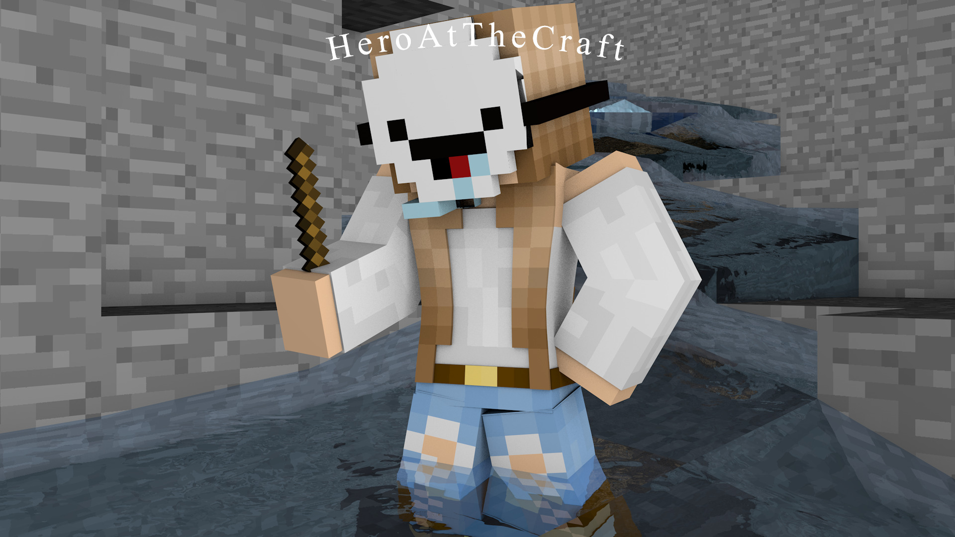 [Minecraft Cinema 4D] Rig Download - Masking Girl by HeroAtTheCraft on ...