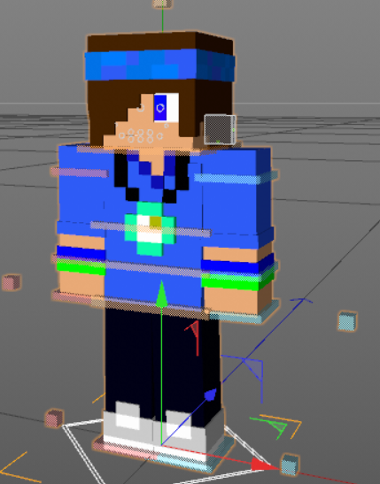 [Minecraft Cinema 4D] Rig Download - ClockBoy by HeroAtTheCraft on ...