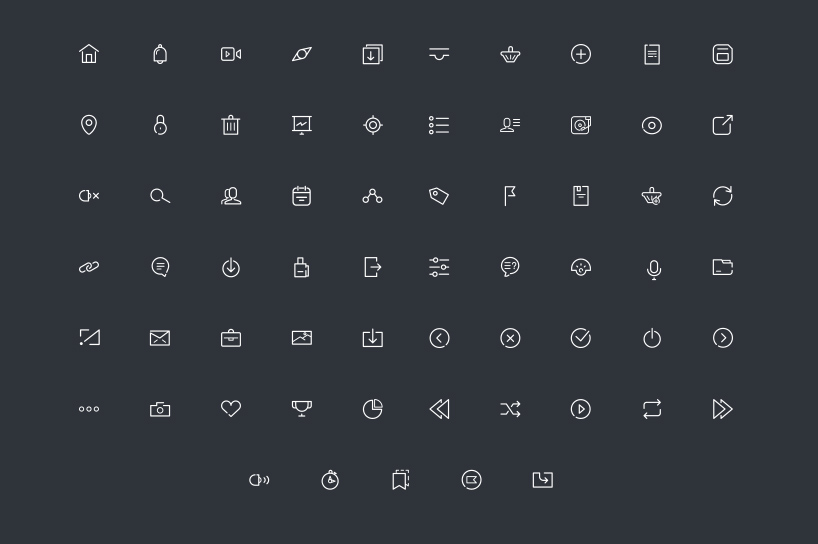 .: Line Icons Vector :. by DigitalConnection on DeviantArt