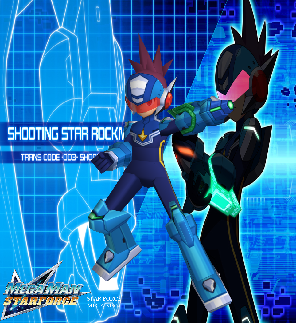 (MMD Model) Star Force Mega Man Download by MysteryArt901 on DeviantArt