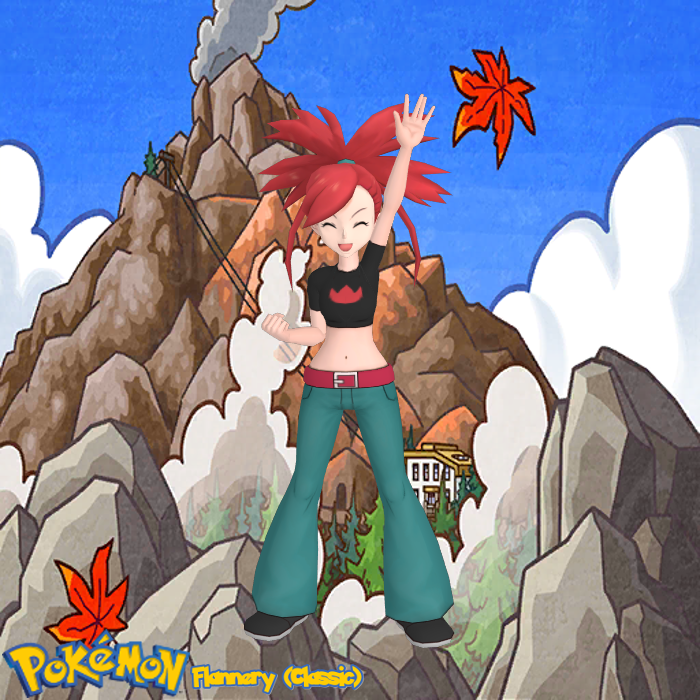 Flannery (Classic) (Pokemon Masters) (XPS/MMD) DL by MysteryArt901 on ...