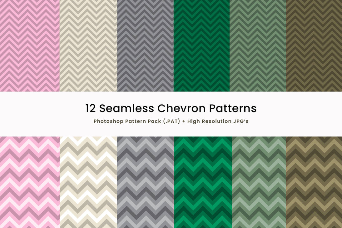 Seamless Chevron Pattern Set (free download) by hodgepodgemafia on ...