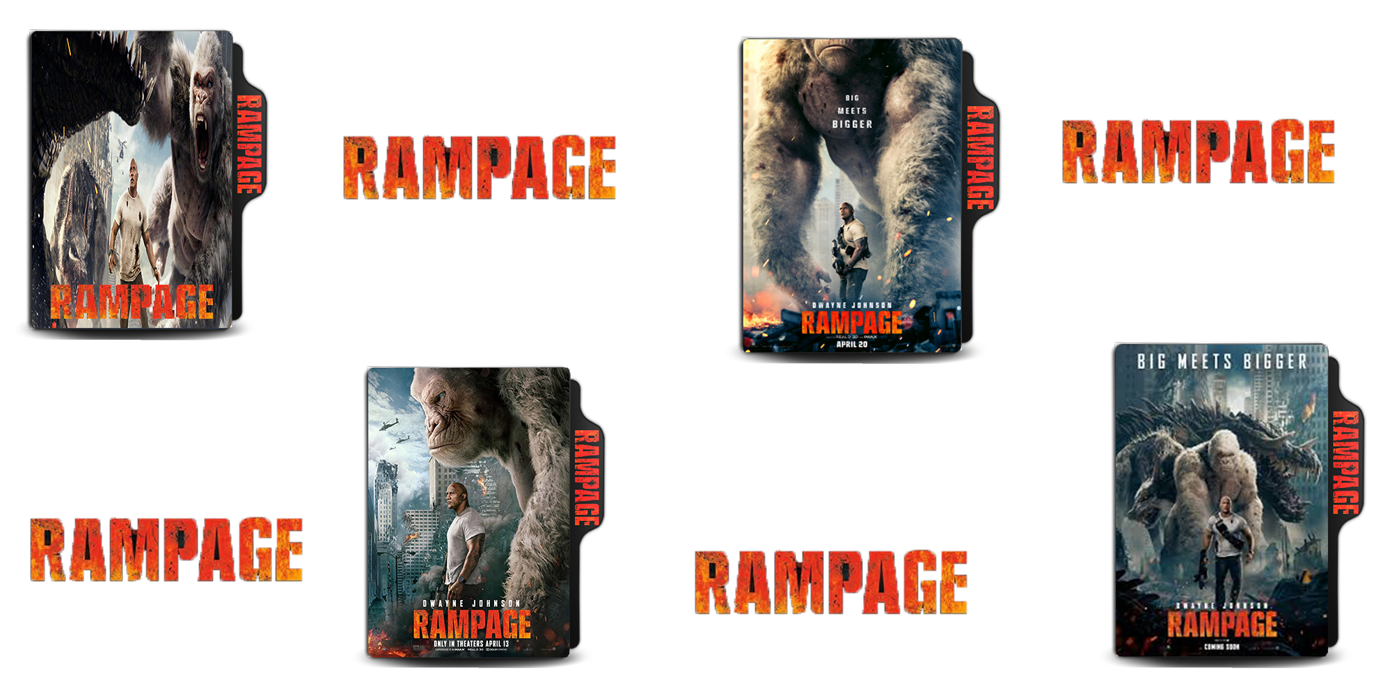 Rampage (2018) folder icon by rempo2002eg on DeviantArt