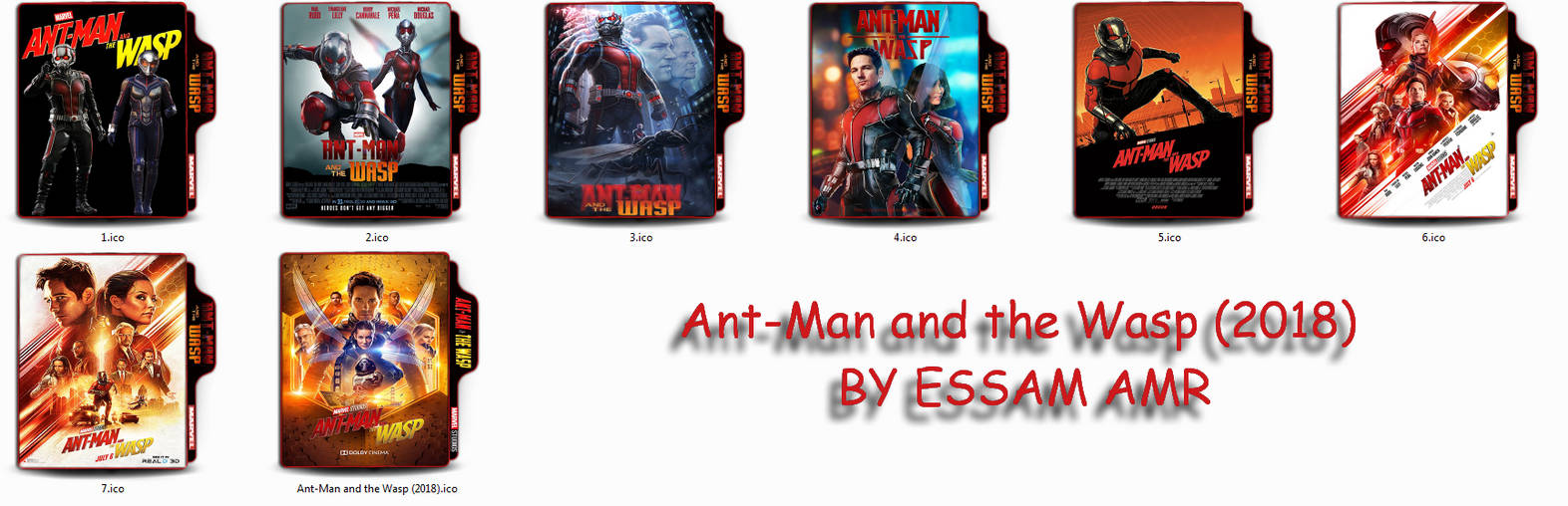 Ant-Man and the Wasp (2018) folder icon by rempo2002eg on DeviantArt