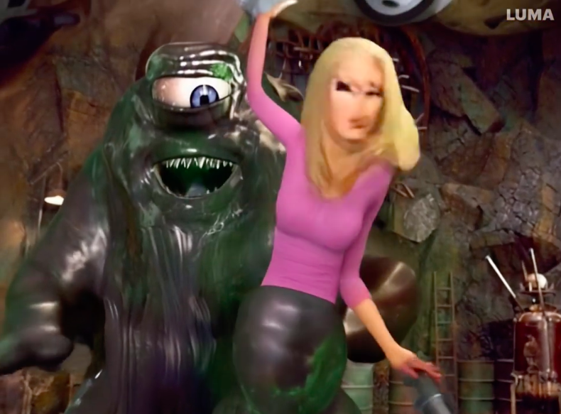 Tar Monster grab Daphne AI 2 by nickeyness on DeviantArt