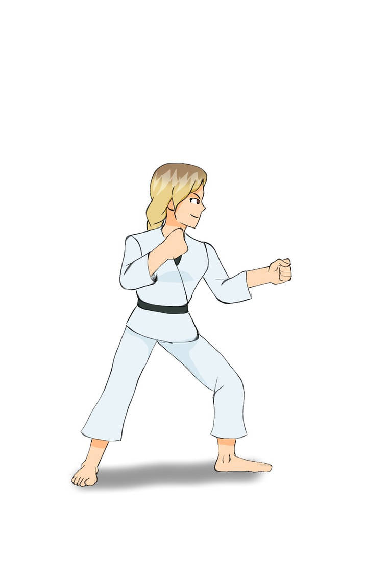 Karate girl full2 by taemart on DeviantArt