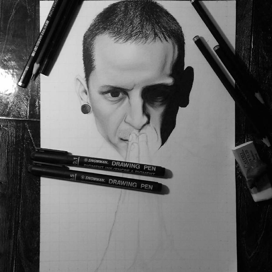 Chester Benington by dzakiyalfikri on DeviantArt