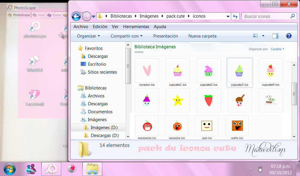 Pack de iconos cute by malueditions on DeviantArt