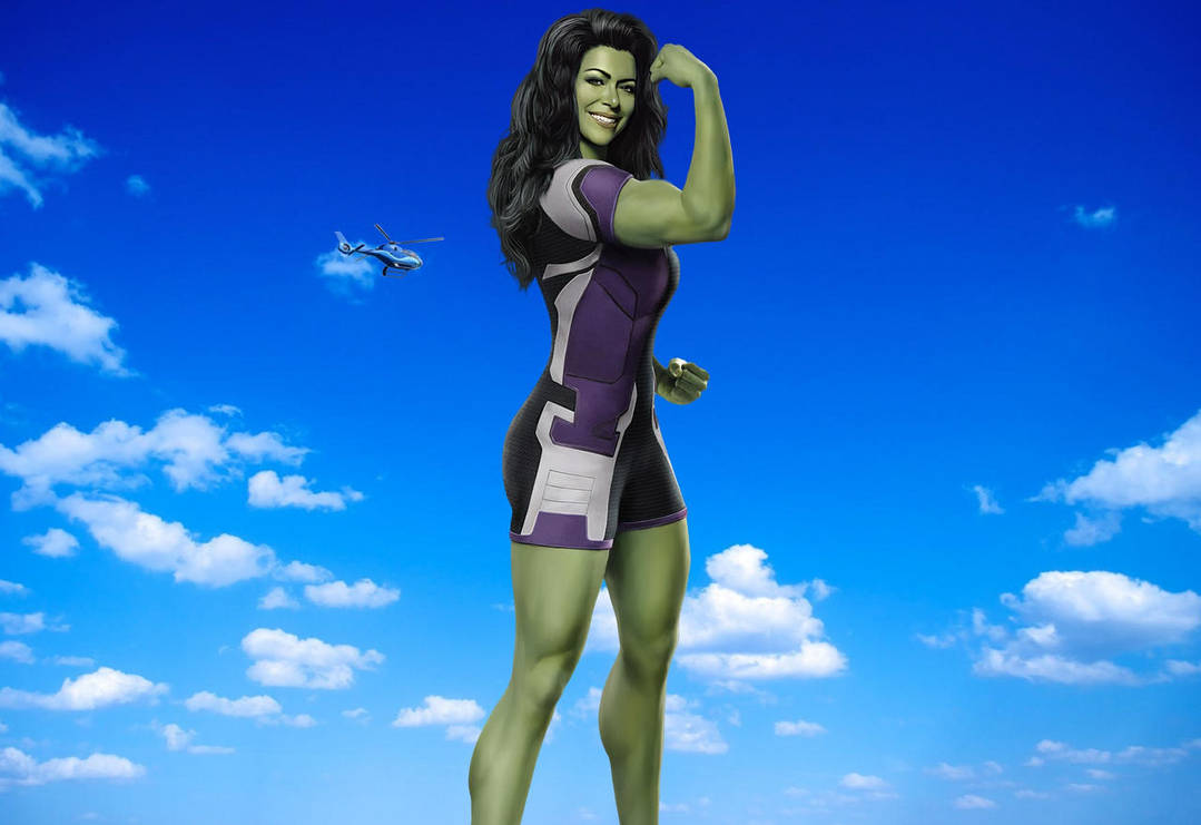 Attack of the 500 Foot She-Hulk! by GT647 on DeviantArt