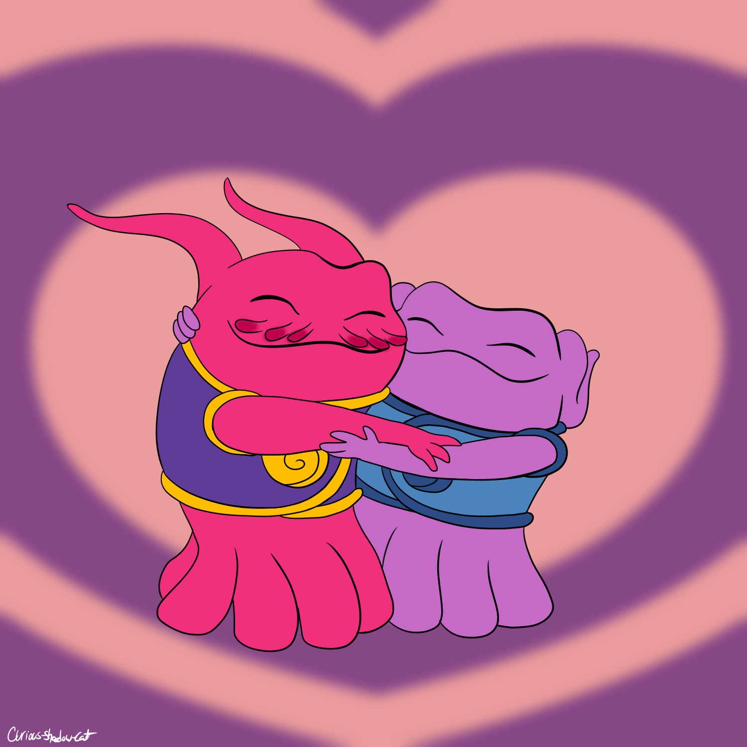 Hugs by ShadowMonster20 on DeviantArt