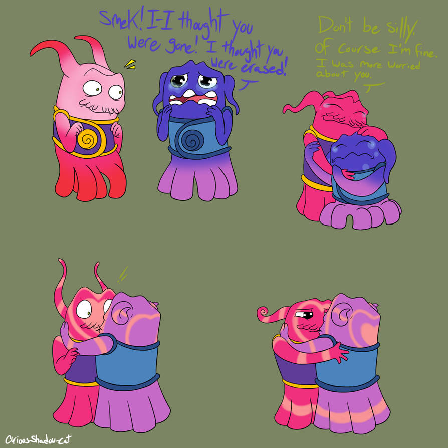 Smek x Oh by ShadowMonster20 on DeviantArt