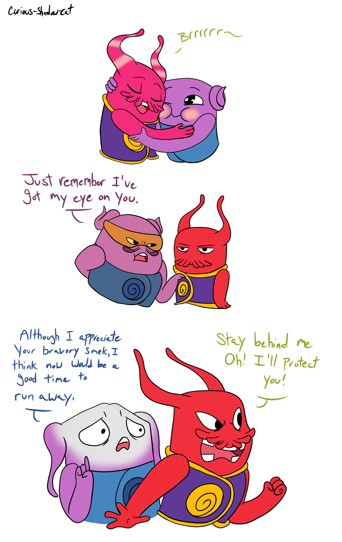 Smek and Oh 2 by ShadowMonster20 on DeviantArt