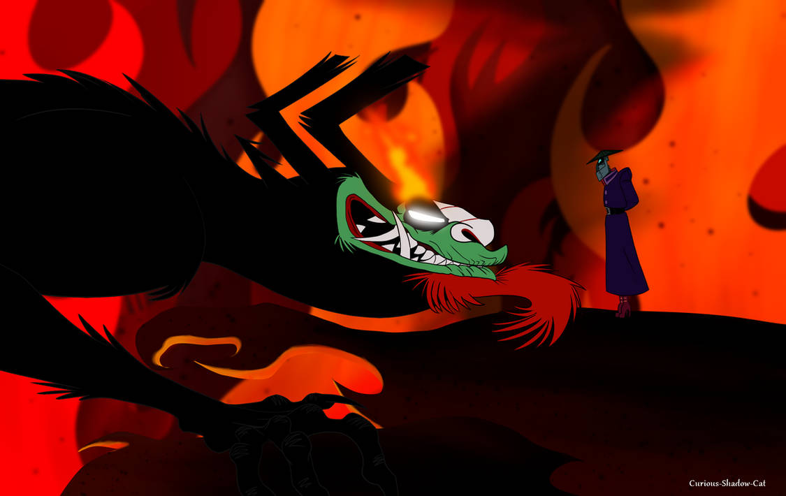 Aku and Scaramouch by ShadowMonster20 on DeviantArt