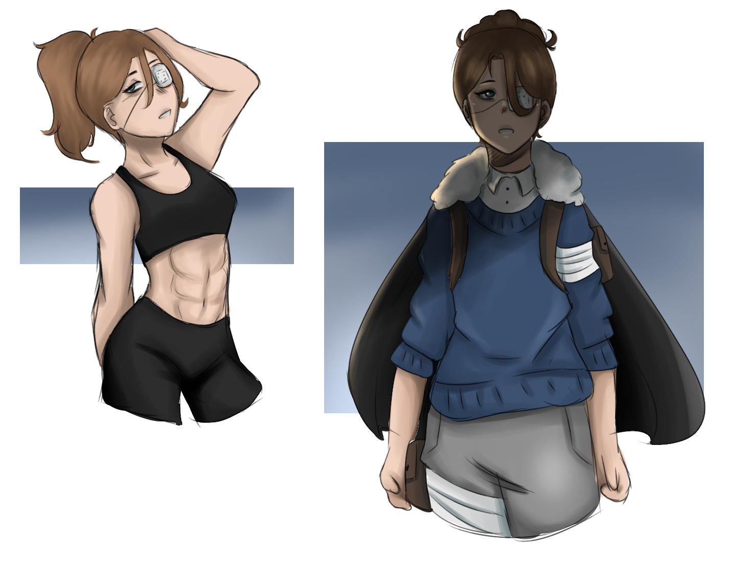 Zombie Apocalypse AU by xfibonaccii on DeviantArt