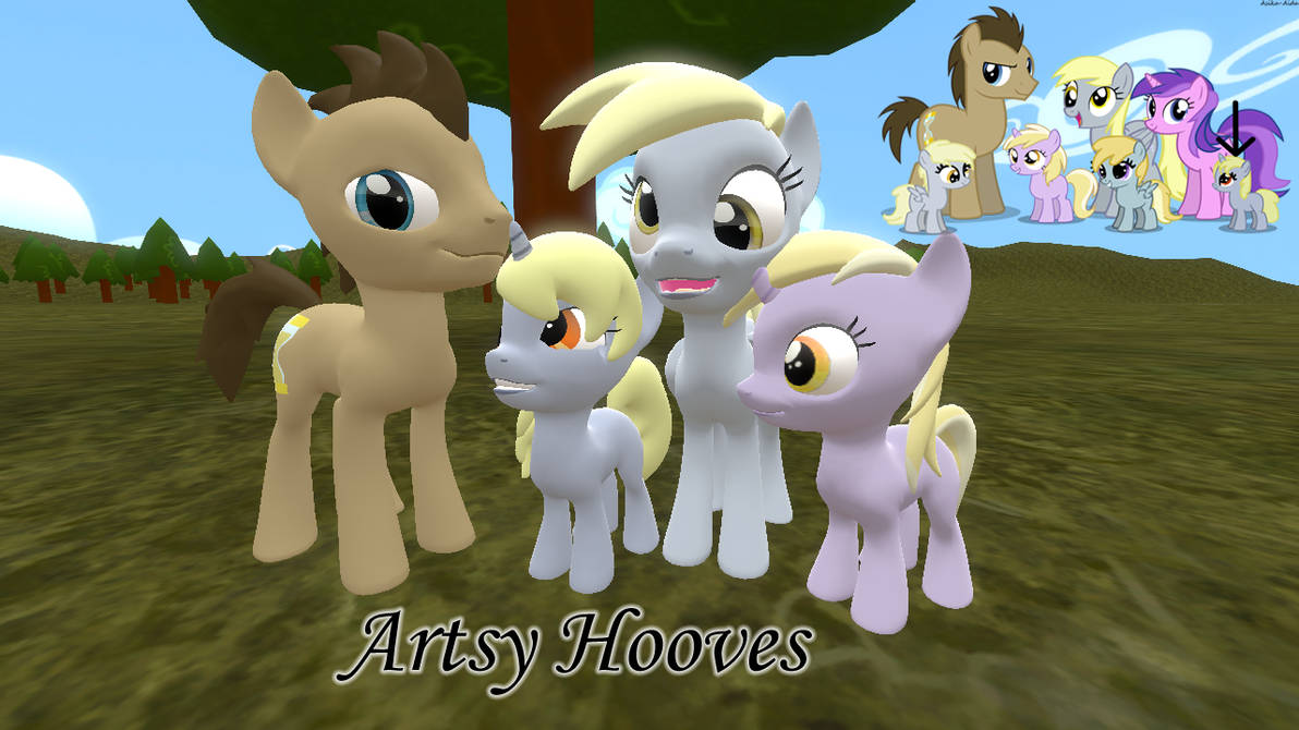 Artsy Hooves [Request DL] by Fauna-Joy on DeviantArt