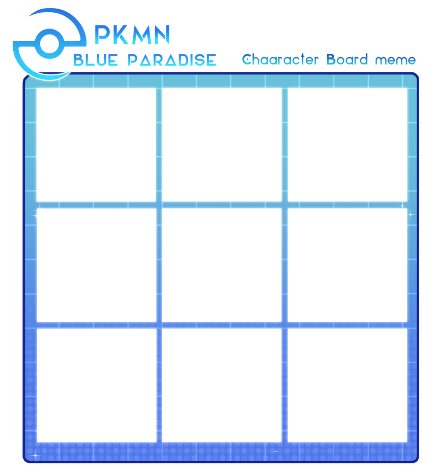 [PKMN-BP] MEME | Character Board by kik-1 on DeviantArt