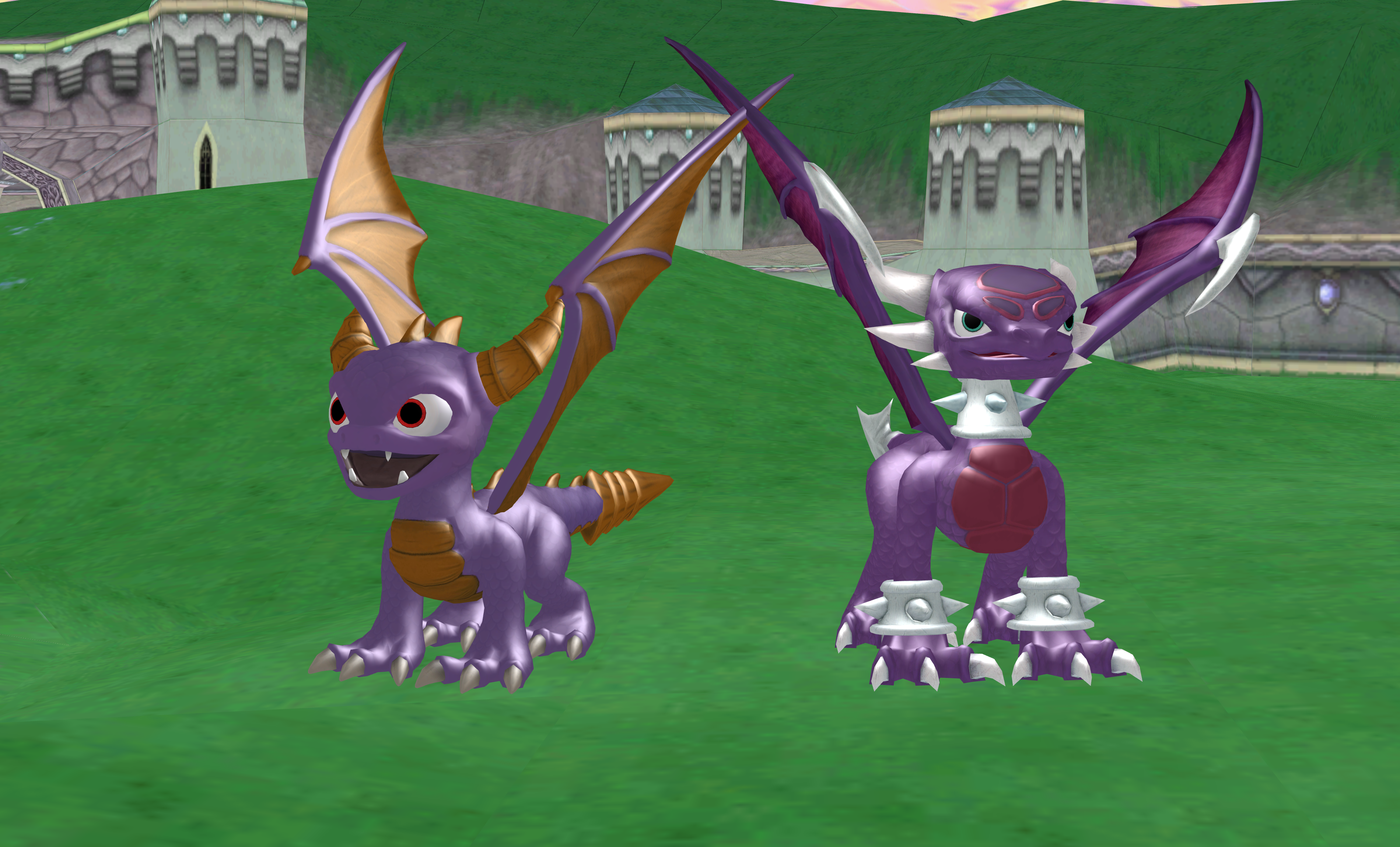 (MMD Model) Spyro and Cynder Imaginators Download by ...