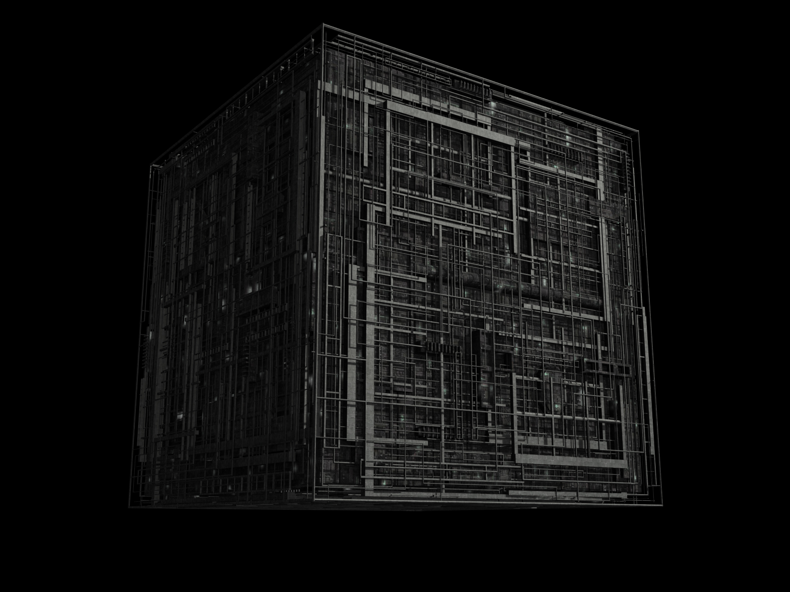 TNG Borg Cube by metlesitsfleetyards on DeviantArt