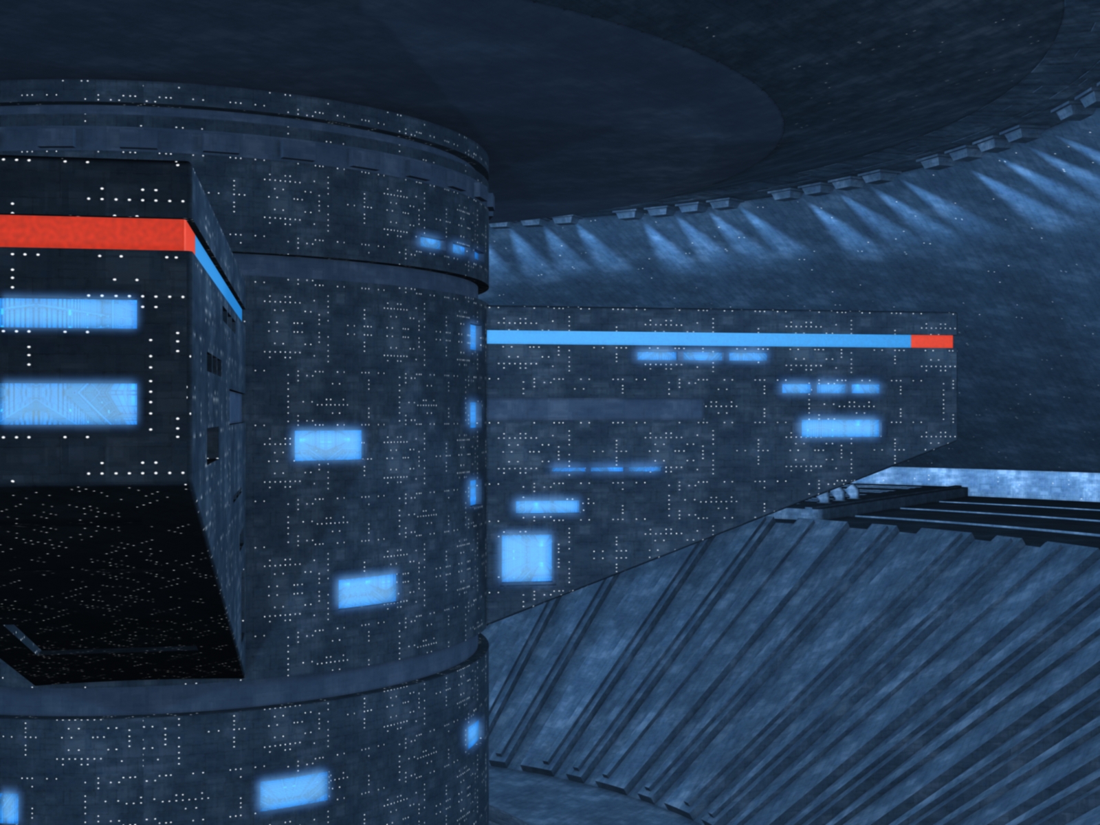 Spacedock interior by metlesitsfleetyards on DeviantArt