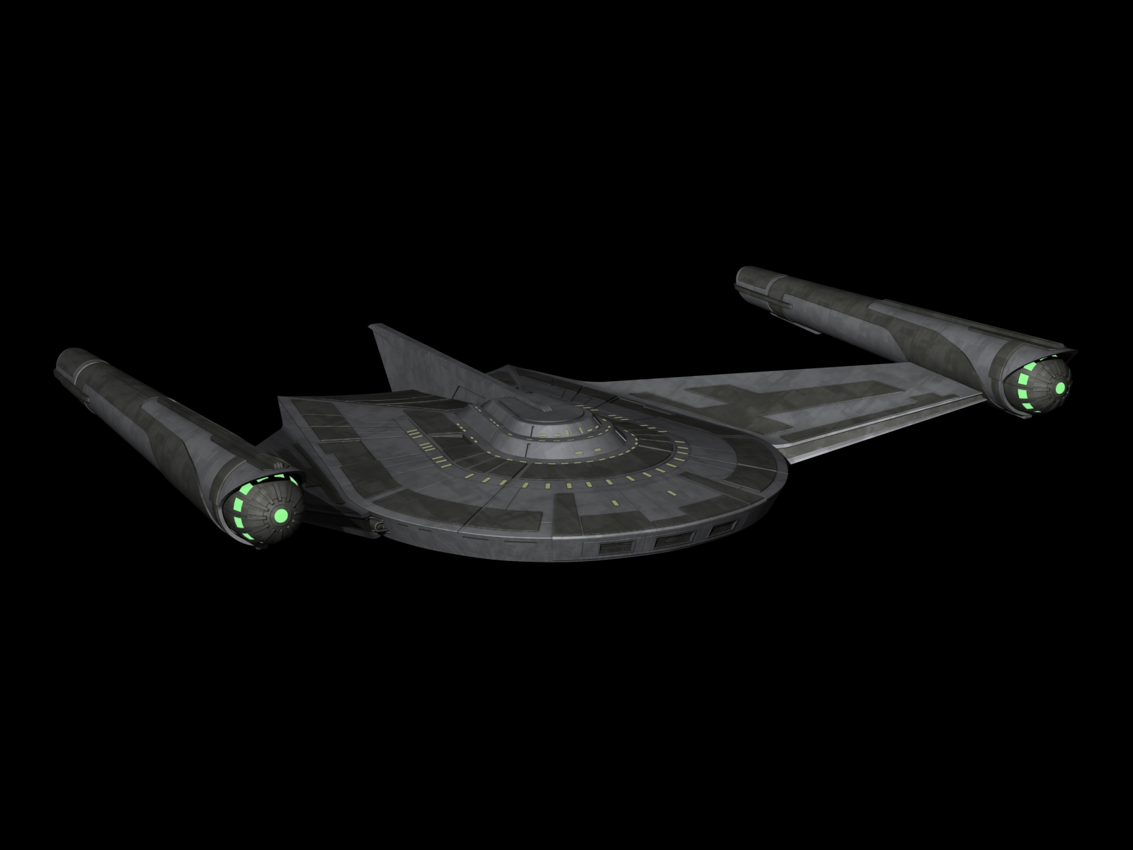 Romulan Bird of Prey SNW style by metlesitsfleetyards on DeviantArt