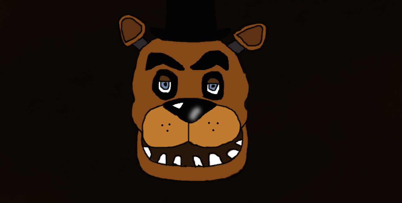 Freddy Fazbear (Head view) by Batzoro on DeviantArt