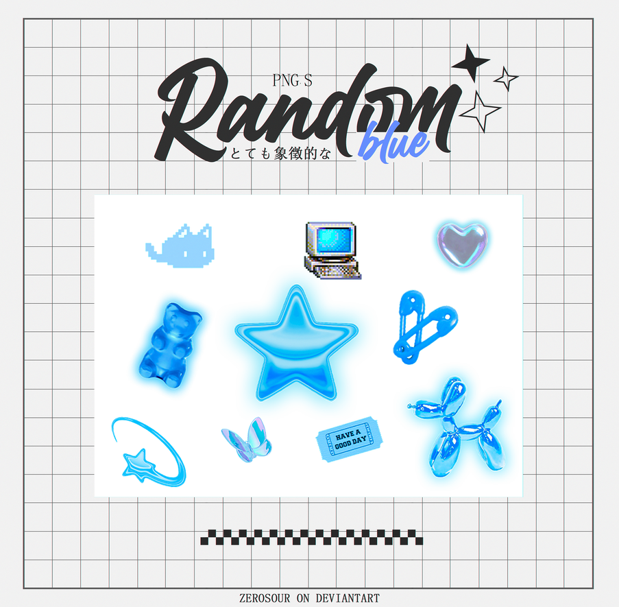 + RANDOM BLUE PNGS + ( PACK PNG ) by zerosour on DeviantArt