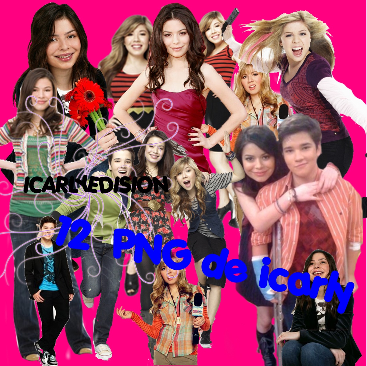 pack de png de icarly by icarlyedision on DeviantArt