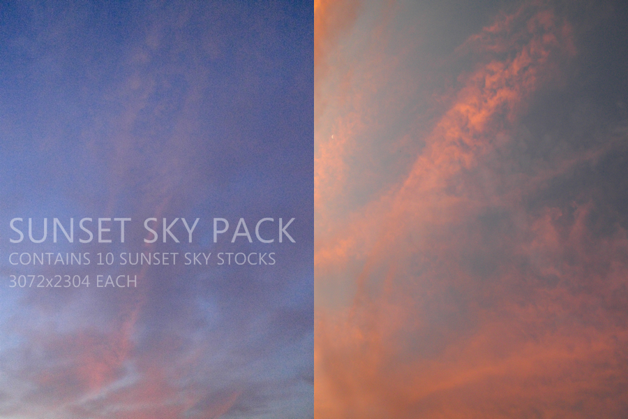 Sunset Sky Pack by cros-s on DeviantArt