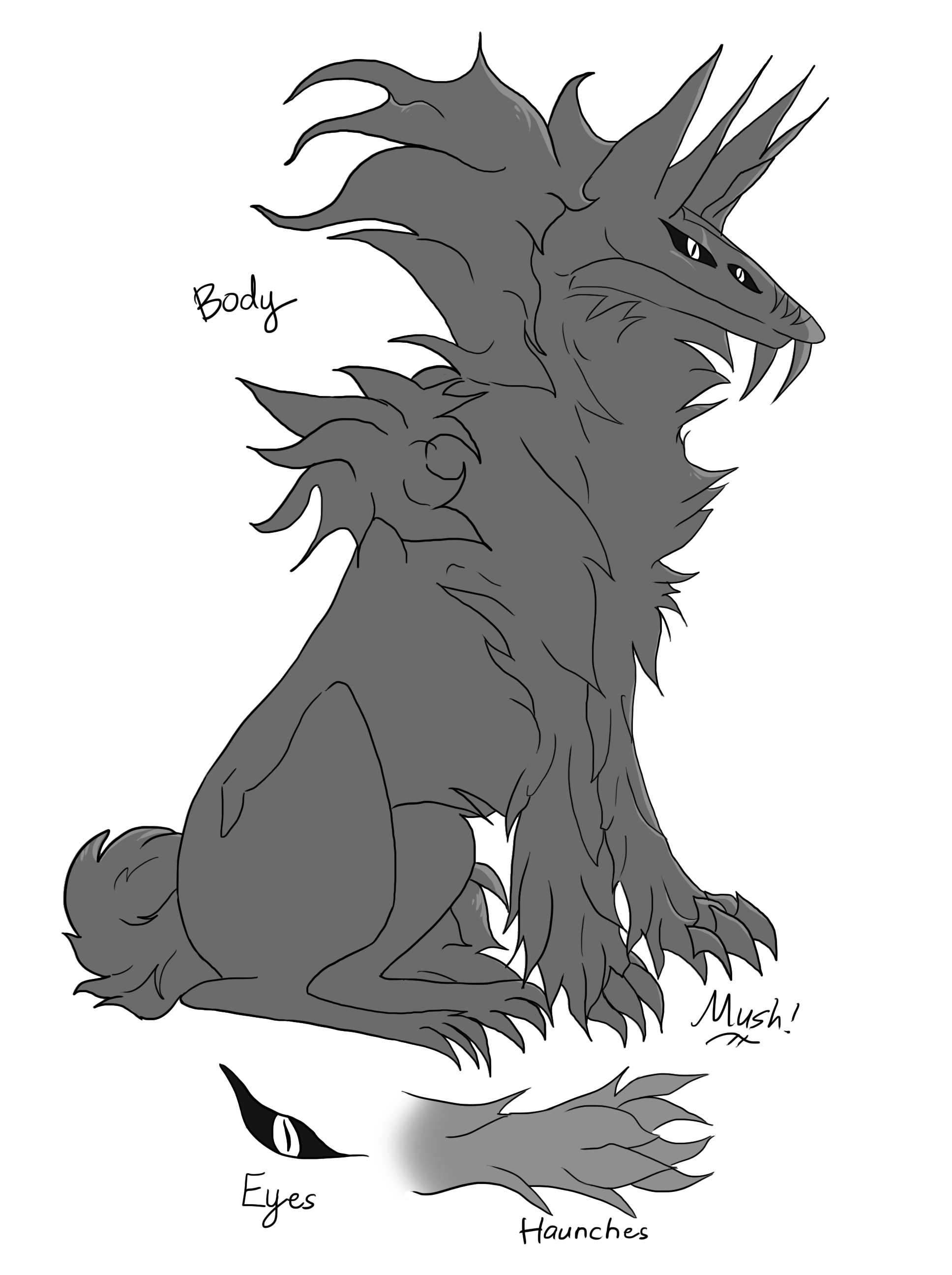2nd Commission For Queen-Alraune by xMush-Kennelsx on DeviantArt