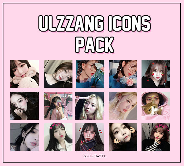 +Ulzzang Icons Pack by SolchuDeYT1 on DeviantArt