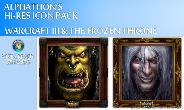 Warcraft 3 + Frozen Throne ico by Alphathon on DeviantArt