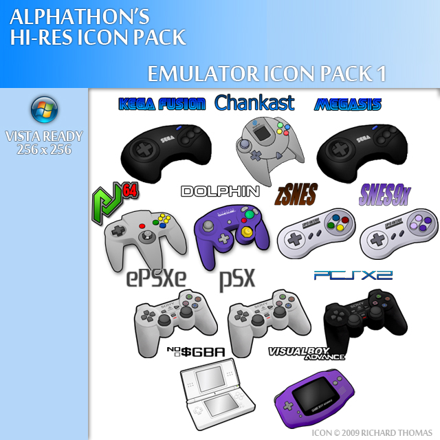 Emulators Pack 1 by Alphathon on DeviantArt