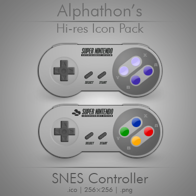SNES controller icons by Alphathon on DeviantArt