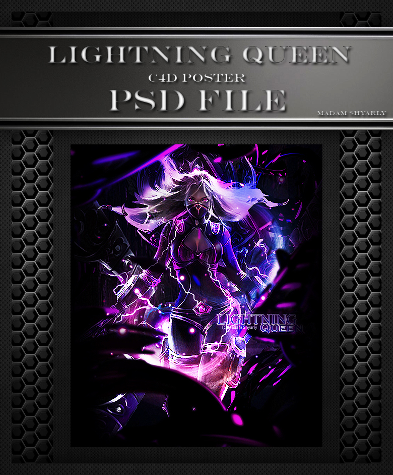 Lightning Queen PSD by Madam-Mannal on DeviantArt